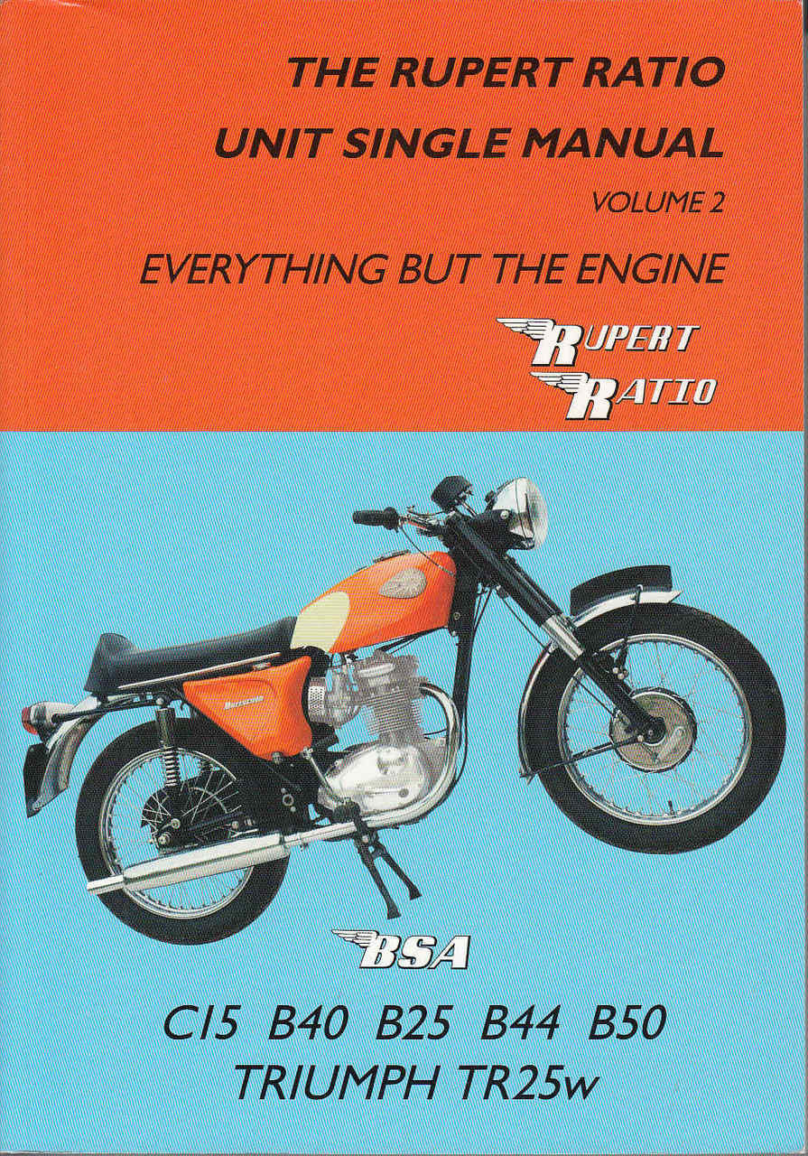 The Rupert Ratio Unit Single Manual - Volume 2, Everything But The Eng