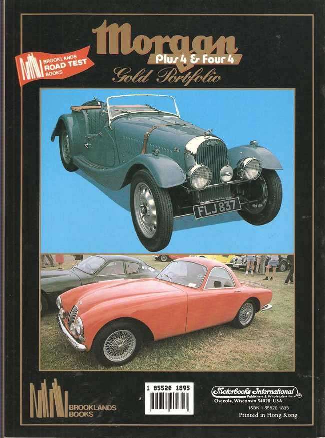 Morgan Plus 4 and Four 4 Gold Portfolio 1936 - 1967